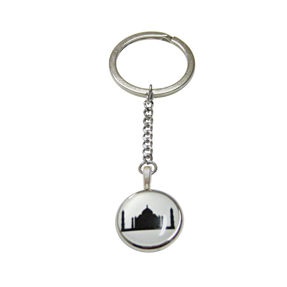 Kiola Designs | Accessories | Circular Taj Mahal Pendant Keychain ...